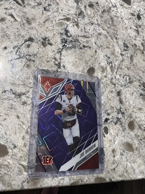 Joe Burrow 2022 Panini Phoenix /99 Purple Laser Parallel Cincinnati ...