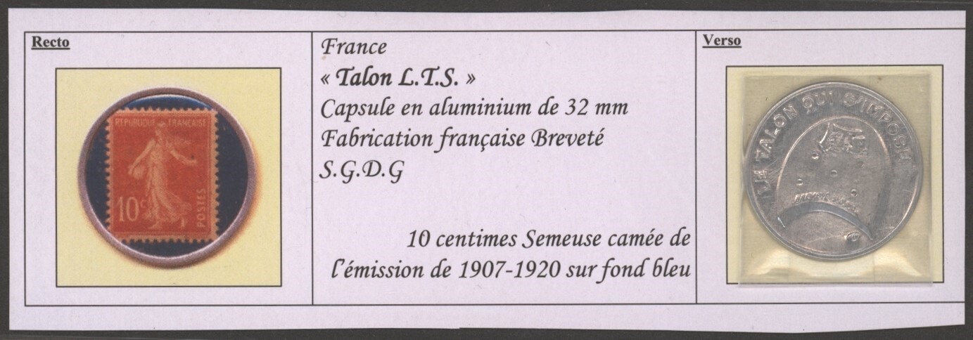 France - Encased Postage Stamp Necessity Money Coin - Mint Stamp D634 ...