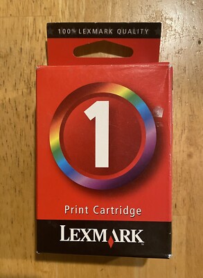 Lexmark #1 Color Ink Cartridge 18C0781 GENUINE NEW! | eBay