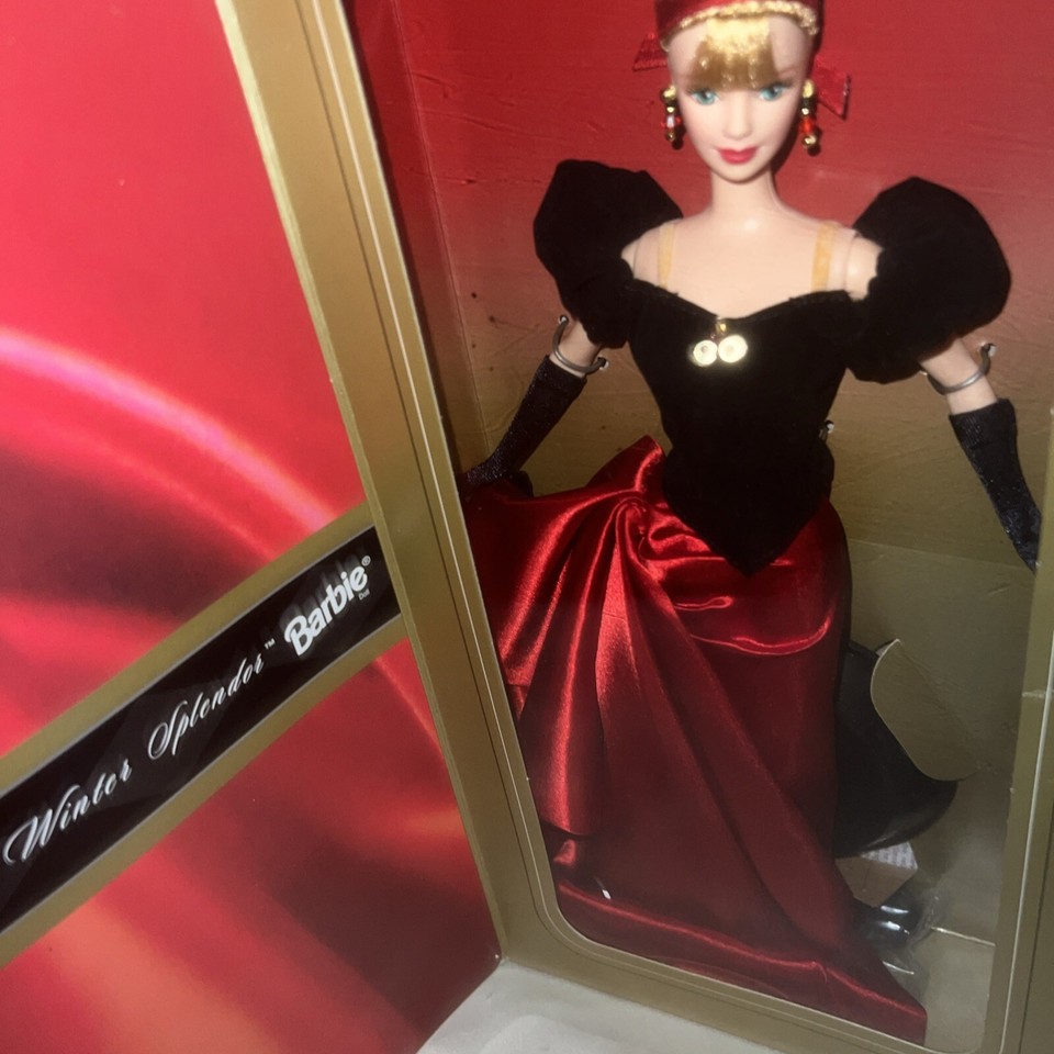 Avon exclusive Special Edition Winter Splendor Barbie 1998 | eBay