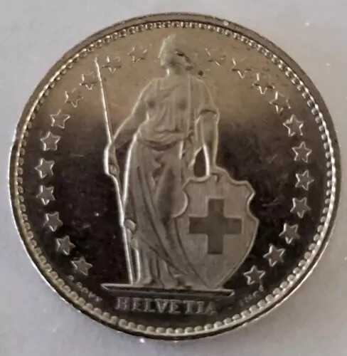 Switzerland 1/2 Franc Coin International Money Helvetia 1982 | eBay