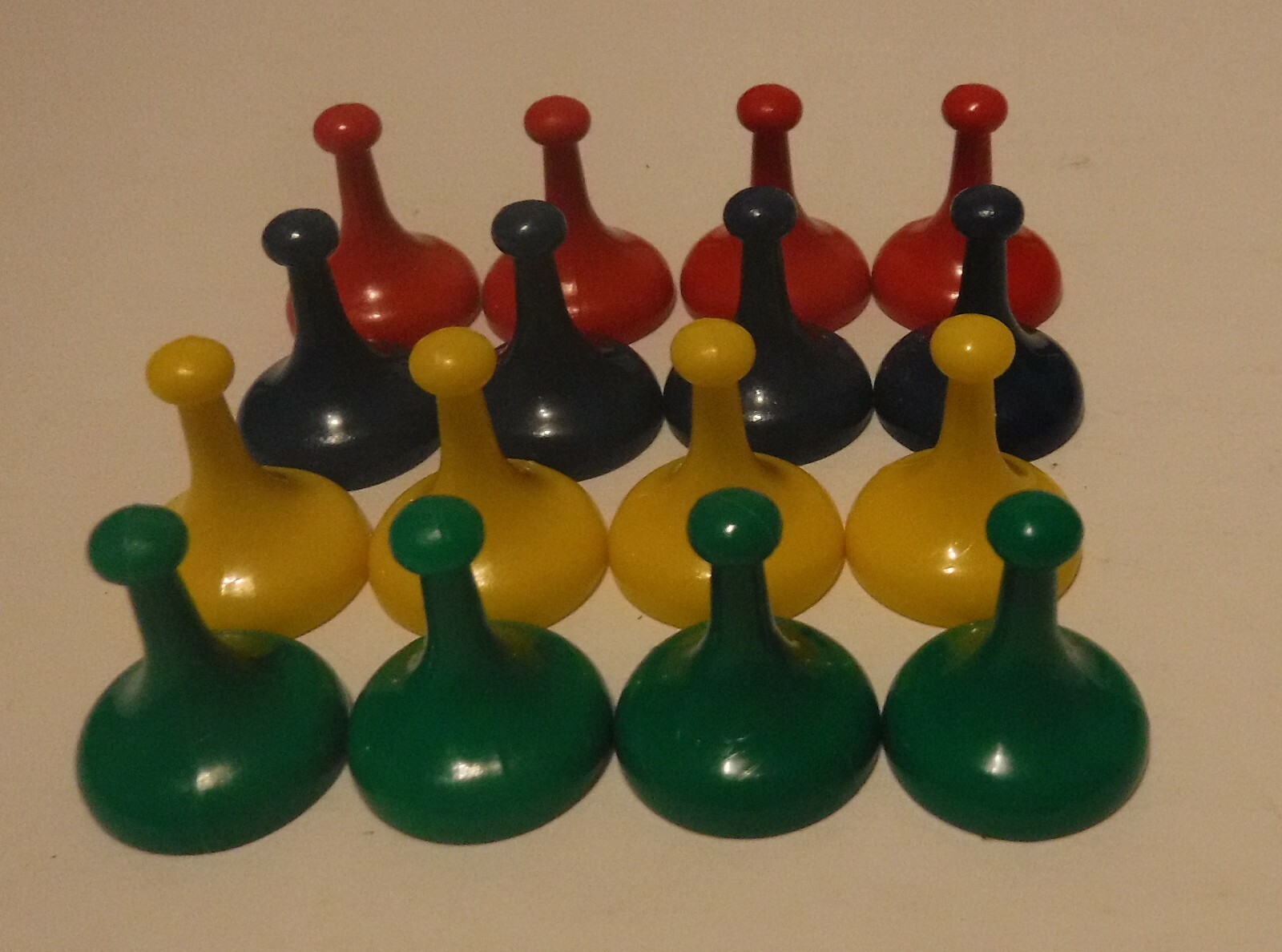 Sorry Game Pawns 4 colors lot of 16 | eBay