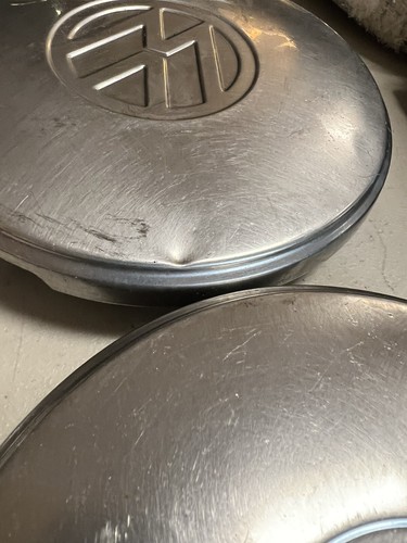 Vw Jetta Mk1 Rabbit Chromed Hub Cap Wheel Rim Center Cap HubCap Oem Set ...