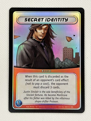 City of Heroes CCG - Arena - FOIL - SECRET IDENTITY #6 | eBay