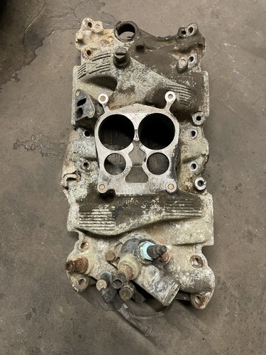 Factory GM Aluminum Intake 1978-85 305-350 | eBay