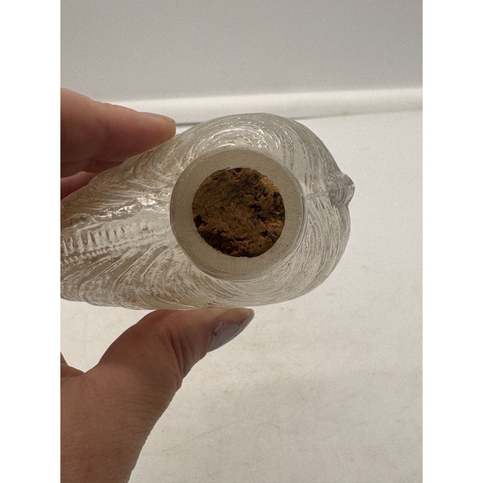 Antique Glass Clam Shell Bottle Pocket Whiskey Flask | eBay