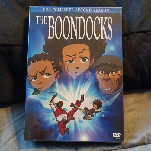 The Boondocks. the Complete Second Season. Still Sealed DVD. 3 Disc Set ...