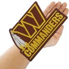 WA Washington Commanders Football Large Size Logo 12.1"x7.9" Sew Iron ...