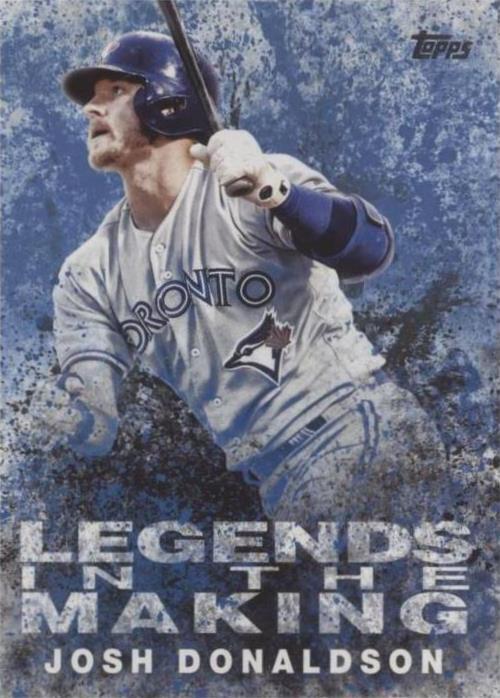 2018 Topps - Legends in the Making Series 1 Josh Donaldson #LTM-JD Blue ...