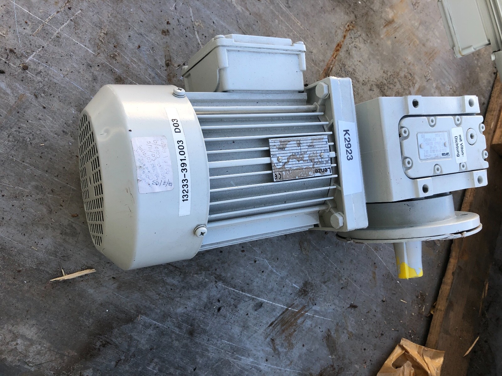 LENZE MOTOR/GEARBOX MDXMA1M080-32 + GSS04-2M VAK 080-32 STOCK#K2923 ...