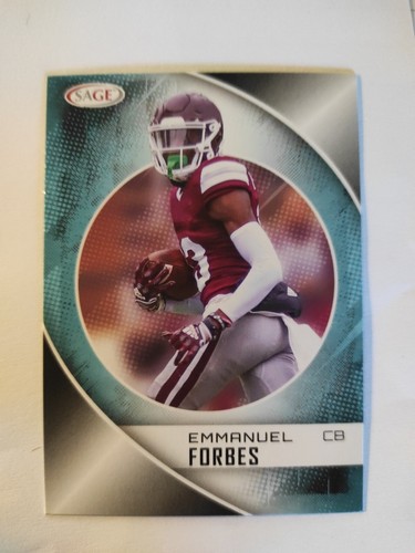 NFL Football Trading Card Emmanuel Forbes Washington Commanders 2023 ...