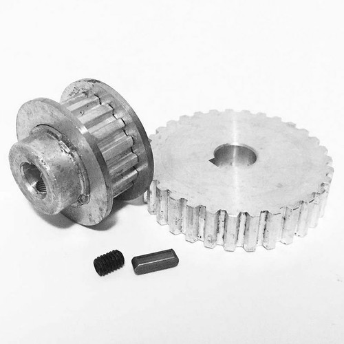 Metal Cutting Machine Gears Synchronous Pulley Gear Motor Belt Gear ...