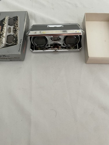 Vintage Focal Folding Compact Opera Glasses 20-20 -15 Japan 2.5 X25 ...