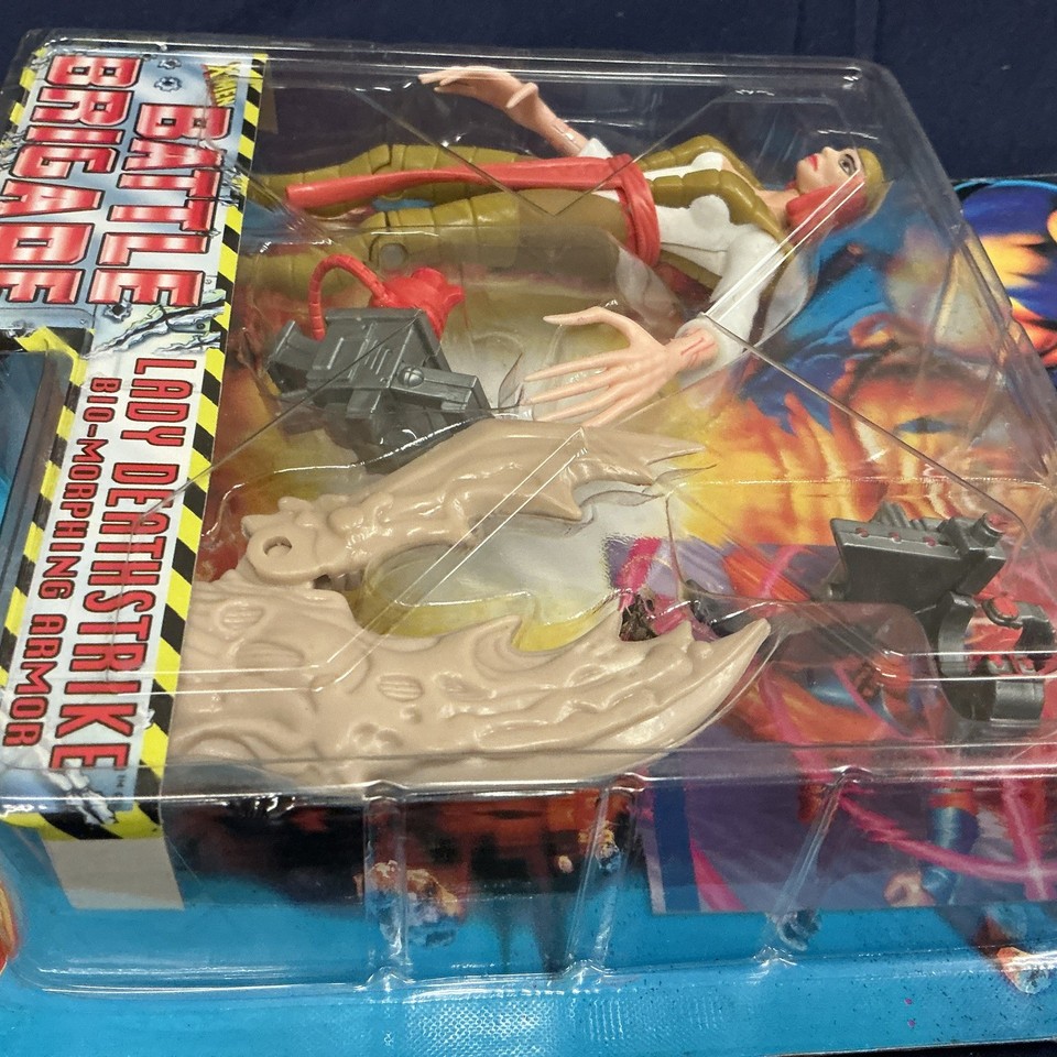 X-Men Battle Brigade Lady Deathstrike Bio Morphing Armor Brand New 1996 ...