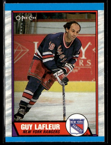 1989-90 Topps #189 Guy Lafleur Hockey Card 2902J | eBay