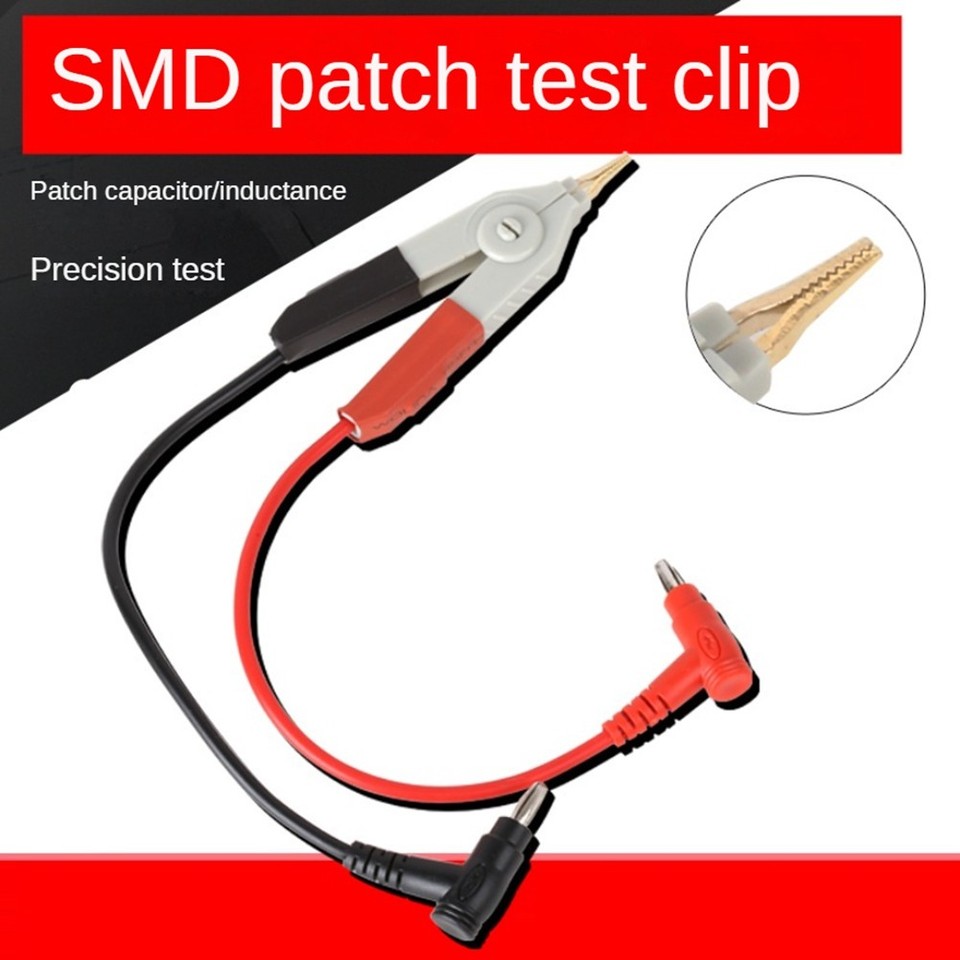 SMD High- Chip Capacitor Test Clip Clip Test Fixture Component Test ...