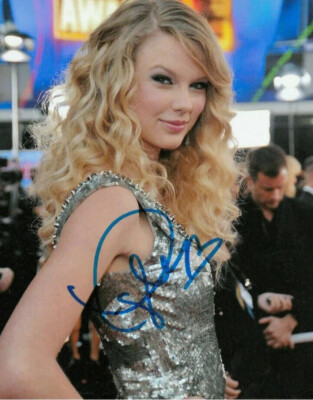 TAYLOR SWIFT SIGNED PHOTO AUTOGRAPH ERAS TOUR ORIGINAL SIGNATURE 8.5X11 ...