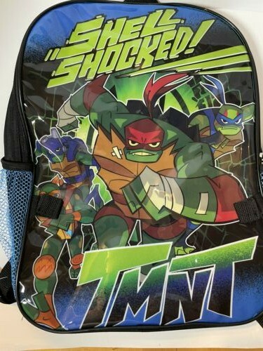 Teenage Mutant Ninja Turtles Backpack Shell Shocked 16x12 TMNT Kids New ...