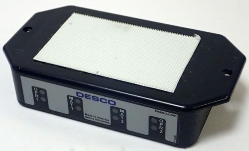 DESCO 19232 DUAL OPERATOR CONTINUOUS ESD MONITOR ANTI STATIC CONTROL ...
