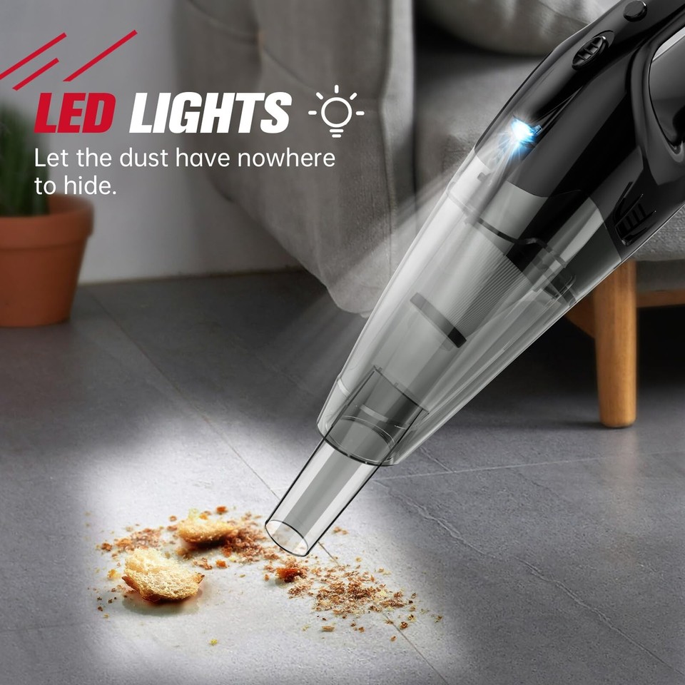 Handheld Vacuum Cordless Rechargeable, Dust Busters Cordless ...