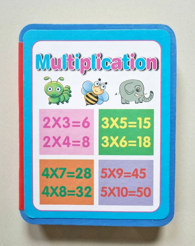 Learning Number Multiplication Practice Book Basic Beginner Kid Child ...
