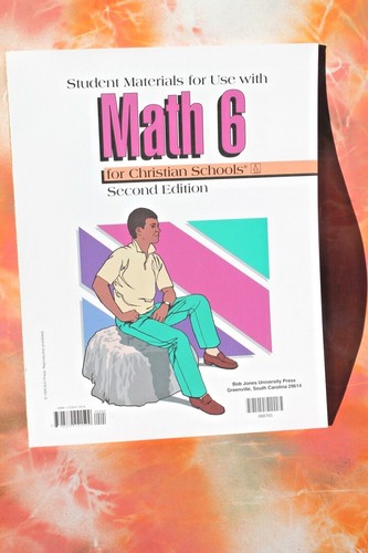 BJU Student Materials for Math 6, 2nd Edition NOS FREE SHIPPING! | eBay