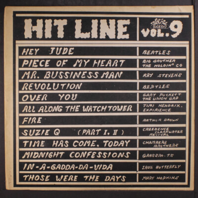 Divers: Hit Line Vol. 9 TAEDO 12" LP 33 RPM | eBay