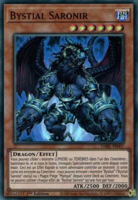 Yu Gi Oh ! Bystial Saronir DABL-FR007 Super Rare VF | eBay