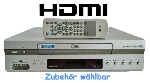 Videorecorder LG VHS HDMI 6KOPF Videorekorder 1Jahr Garantie | eBay.de