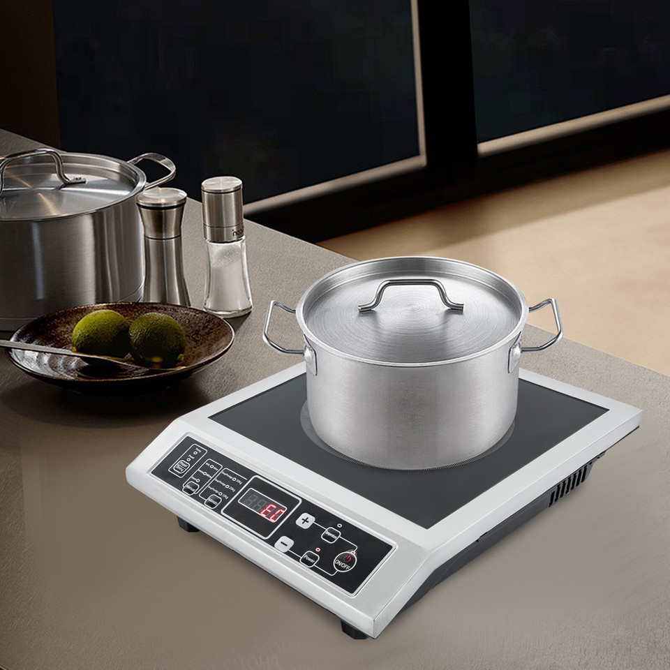 3500W Portable Kitchen Countertop Induction Cooktop Burner Electric Hot ...