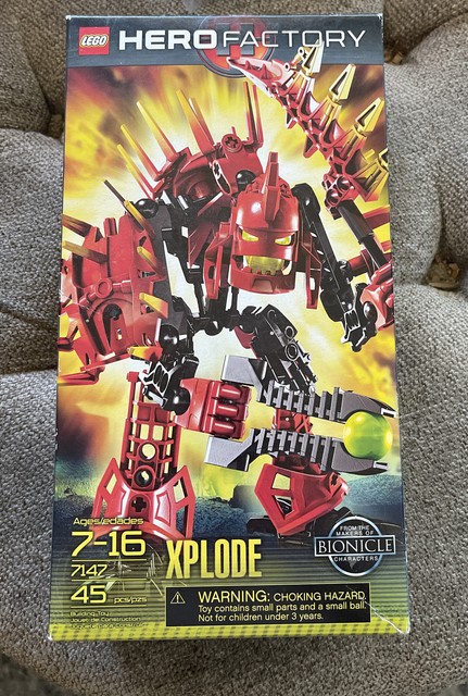 LEGO HERO Factory: XPlode (7147) for sale online | eBay