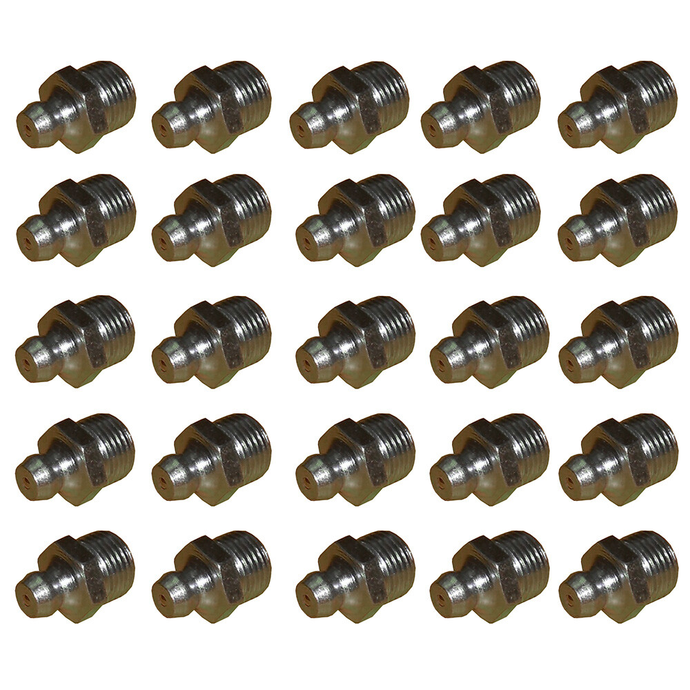 3B8489 3B-8489 Set of 25 Replacement Fittings Grease Fits Caterpillar 972 966 | eBay