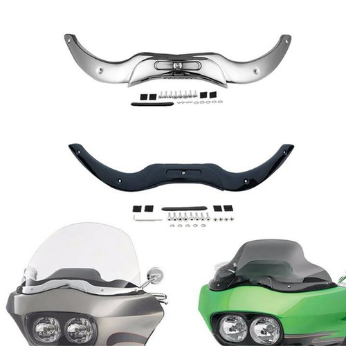 Motorcycle Windscreen Windshield Trim Harley Touring CVO Road Glide ...