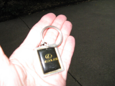 LEXUS Key Chain Lexus Of Lansing Michigan Small Gold/Black Large Key ...