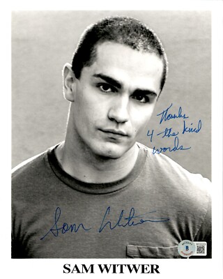Sam Witwer Signed Publicity 8x10 Photo Beckett COA Smallville Star Wars ...