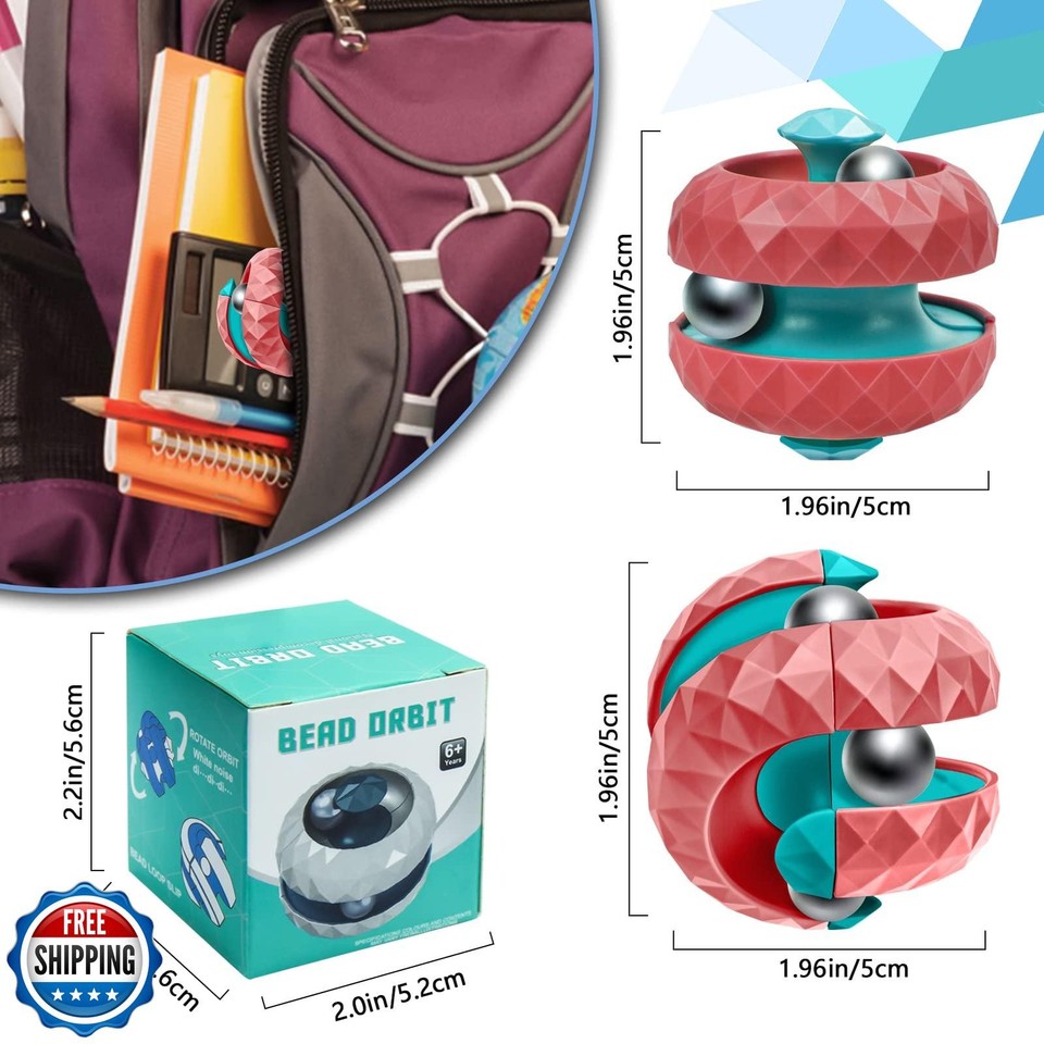 Orbiit Ball Toy, Infinitycube Puzzle Ball Spinning Toy, Circuit ...