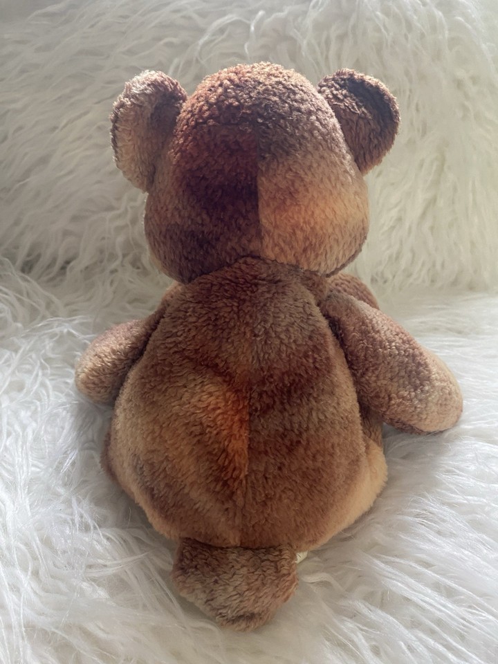 Teddy Bear Plush Stuffy Kelly Toy special edition bean pals brown bear ...