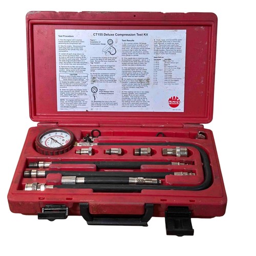 Mac Tools CT155 10-Piece Deluxe Compression Test Kit | eBay