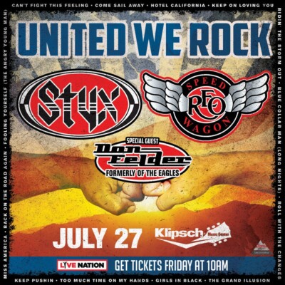 2017 STYX CONCERT POSTER WALL ART PRINT FOR UNTED WE ROCK TOUR SIZE 10. ...