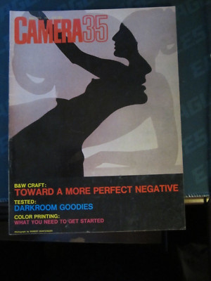 Camera 35 Magazine May 1972 B&W More Perfect Negative Darkroom Goodies ...