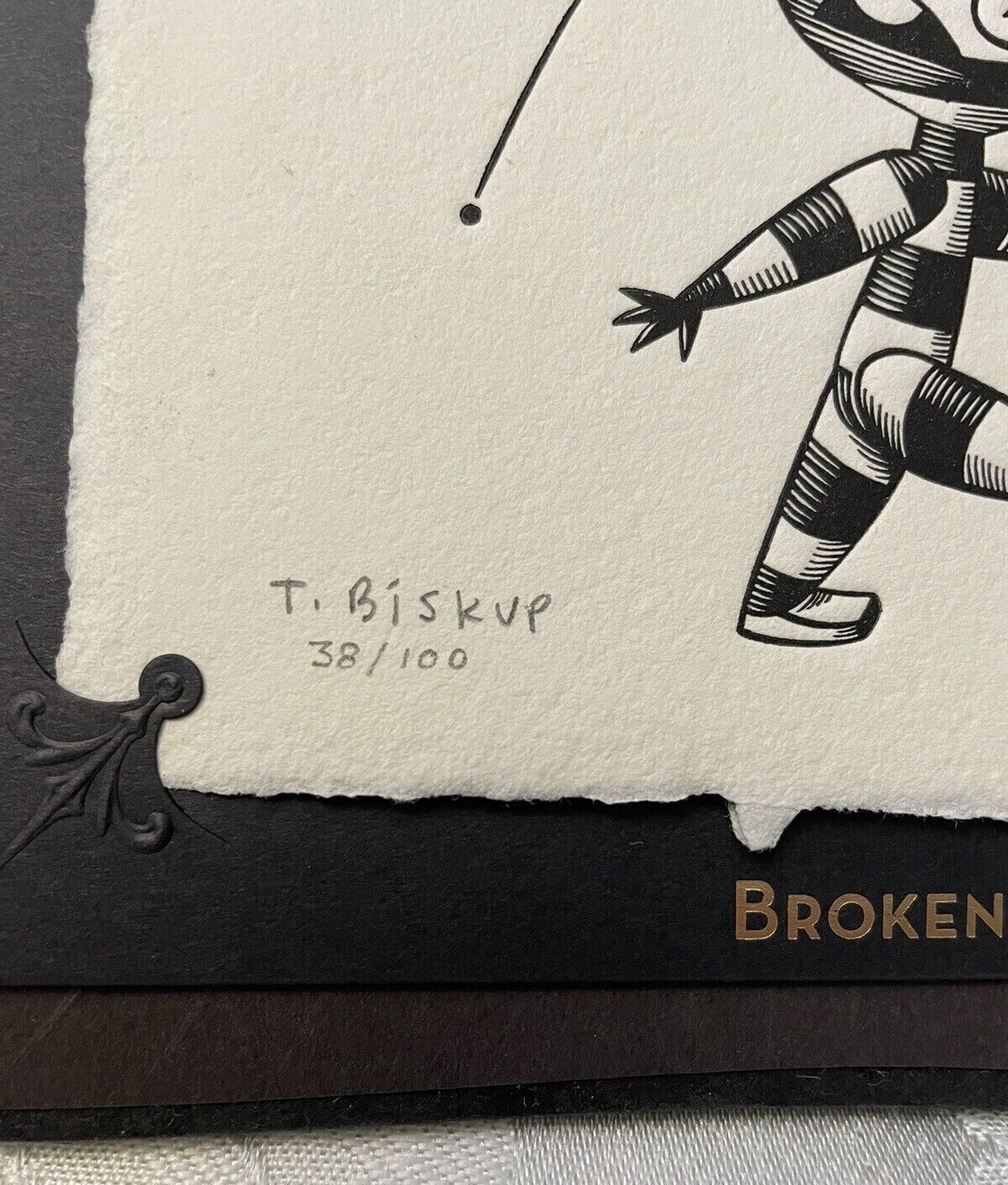 TIM BISKUP Portrait Series: Broken and Slayer 2007 TWO (2) SIGNED ...