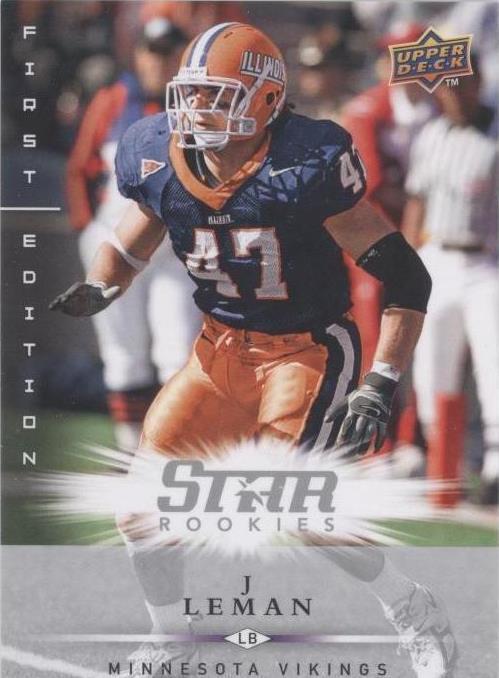 2008 Upper Deck First Edition - Star Rookies J Leman #169 (RC) for sale ...