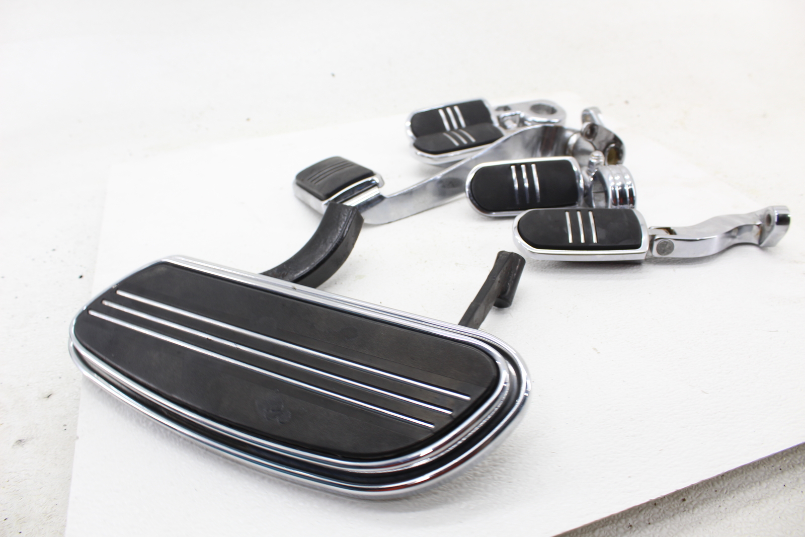 98-06 harley-davidson road king Front Foot Floor Boards Steps Set | eBay