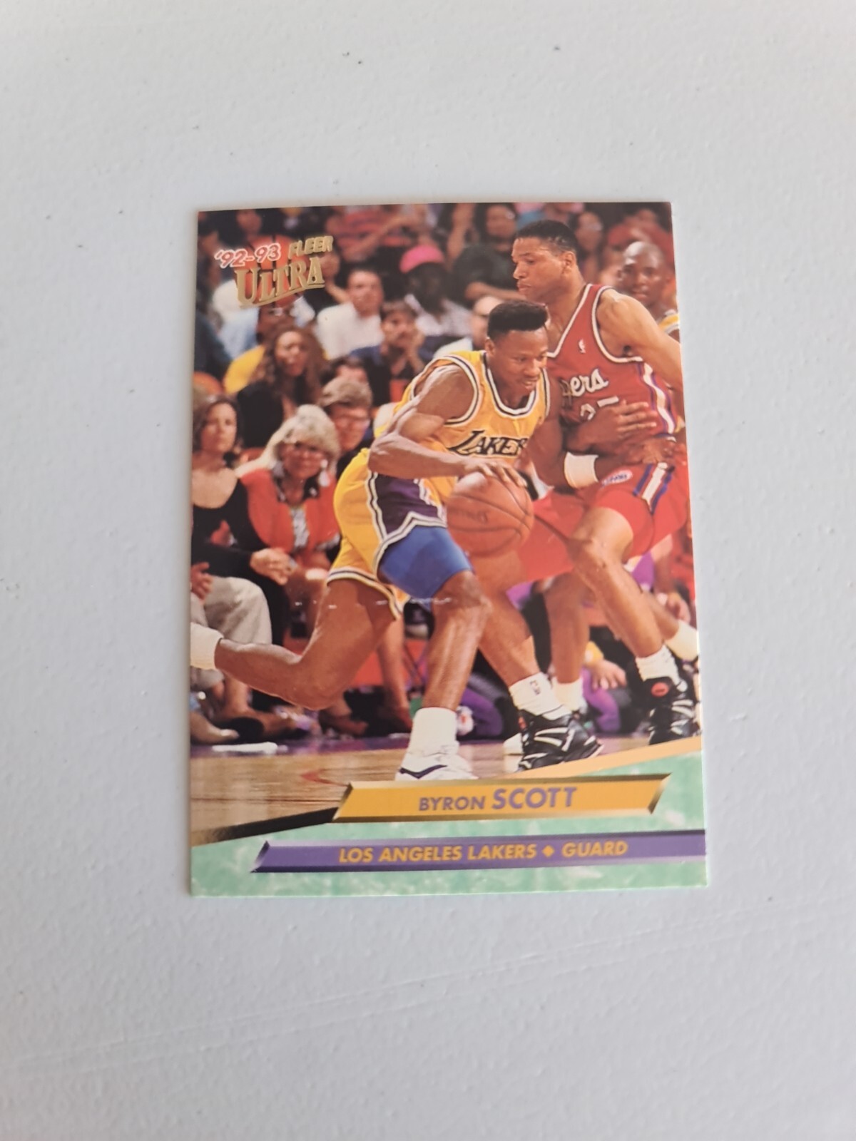 1992-93 Ultra Los Angeles Lakers Basketball Card #93 Byron Scott | eBay