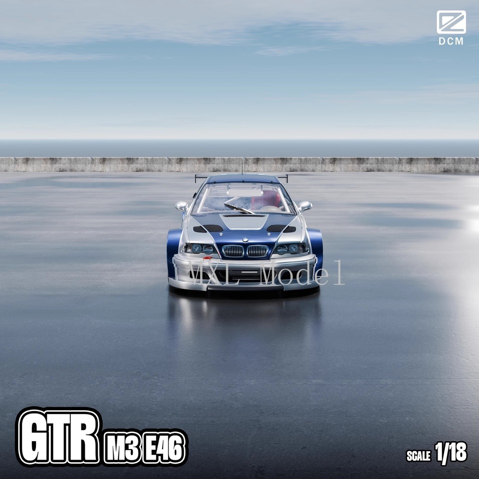 1:18 Scale DCM BMW M3 GTR E46 Need For Speed Metal Diecast Model Car ...