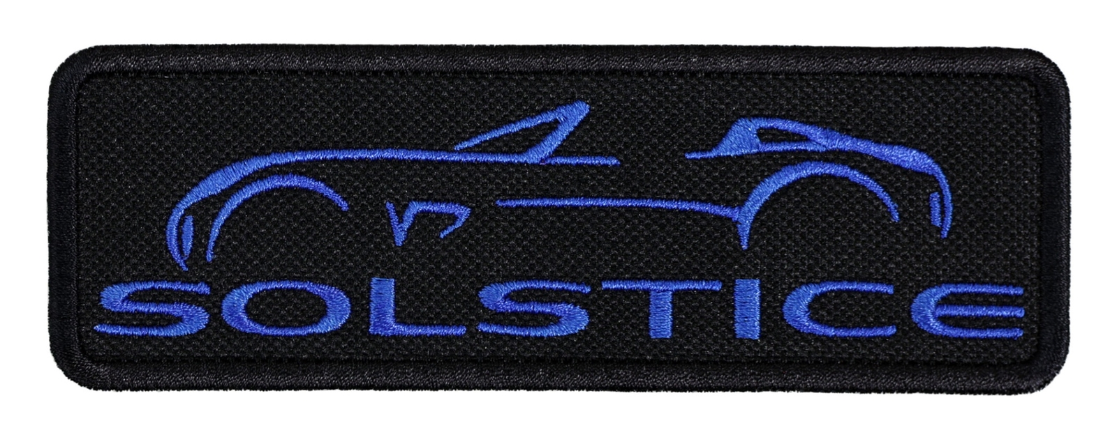Pontiac Solstice Outline Embroidered Patch Black/Royal Blue Iron-On Sew-On Hat | eBay