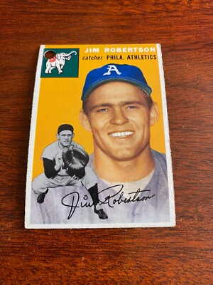 1954 Topps #149 Jim Robertson Rookie Card. VG | eBay