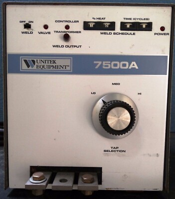 Unitek Weldmatic 7500A AC Welding Supply Model:1-95-01 Ser: 921004 ...