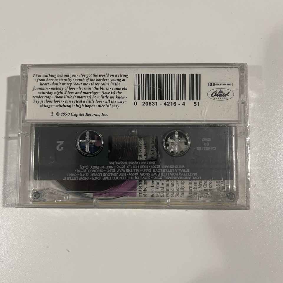 New Factory Sealed Frank Sinatra The Capital Collectors Series Cassette ...