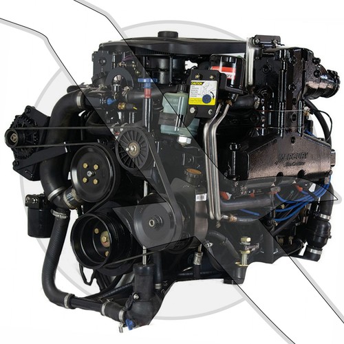 Rebuilt Mercruiser 5.0L 305 MPI Alpha 260hp Complete Sterndrive Engine ...